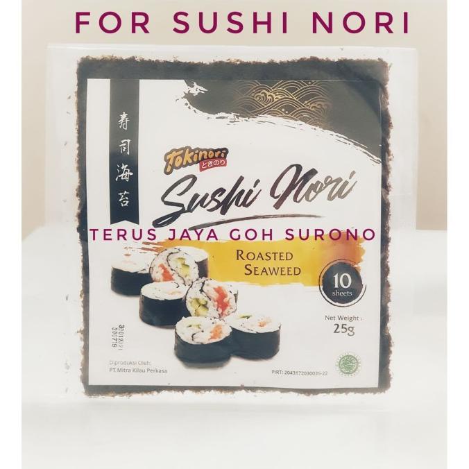 Jual Tokinori Sushi Nori Rumput Laut Yaki Sushi Nori | Shopee Indonesia