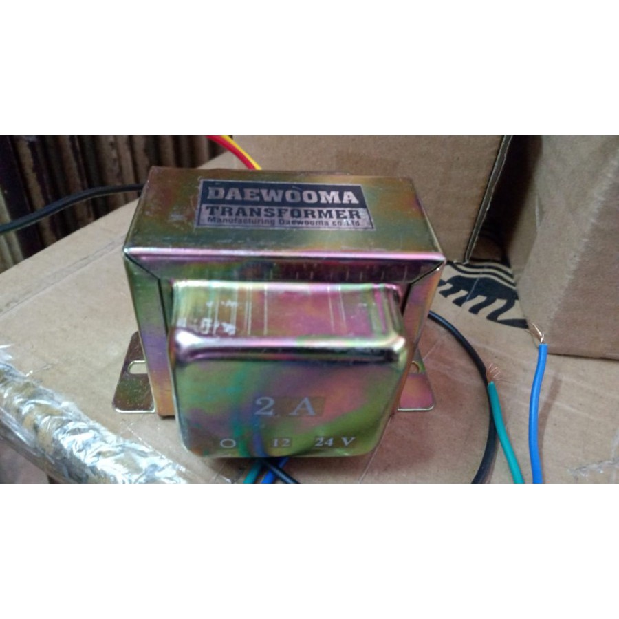 Jual Trafo Travo Step Up Step Down 220V/380V to 12V/24V 2A Original | Shopee Indonesia
