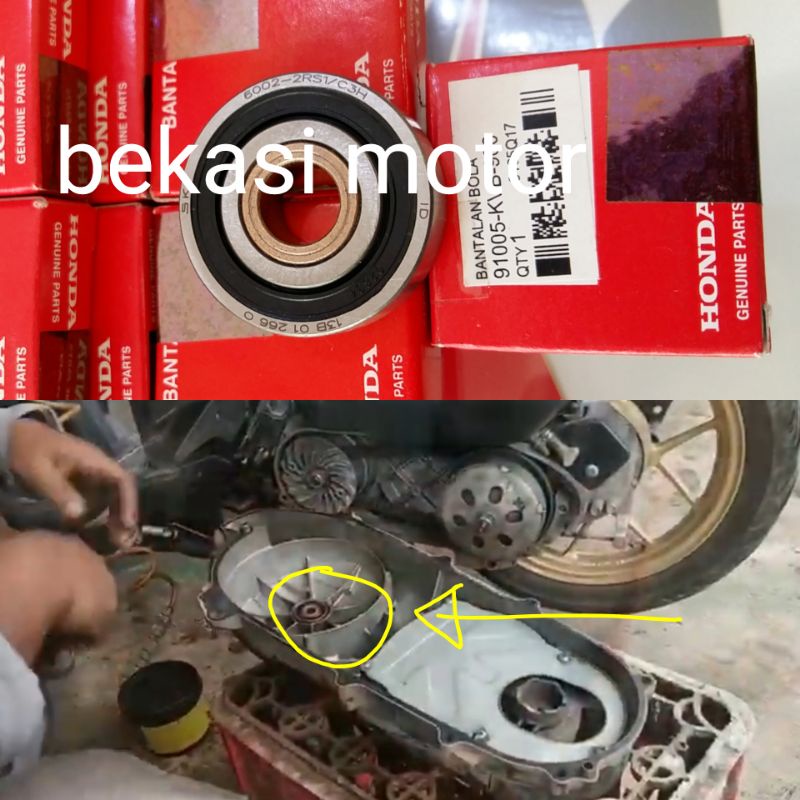 Jual 91005-KVB laher bearing bak cvt honda beat vario scoopy spacy pcx adv original stylo KWN ...