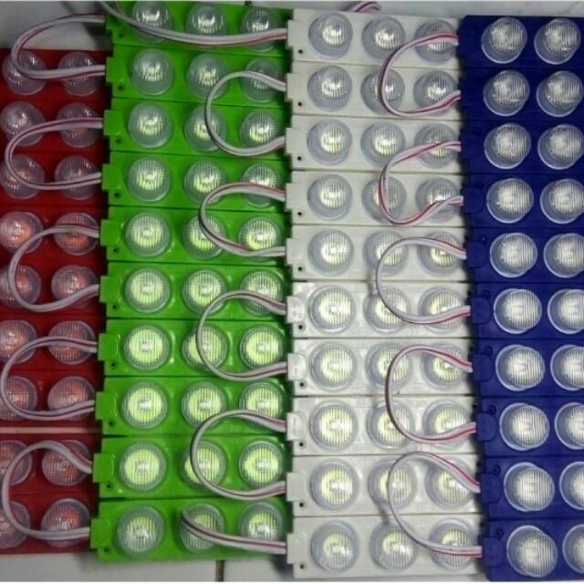 Jual Lampu LED 3 Mata dengan Lensa 3Watt 12Volt | Shopee Indonesia