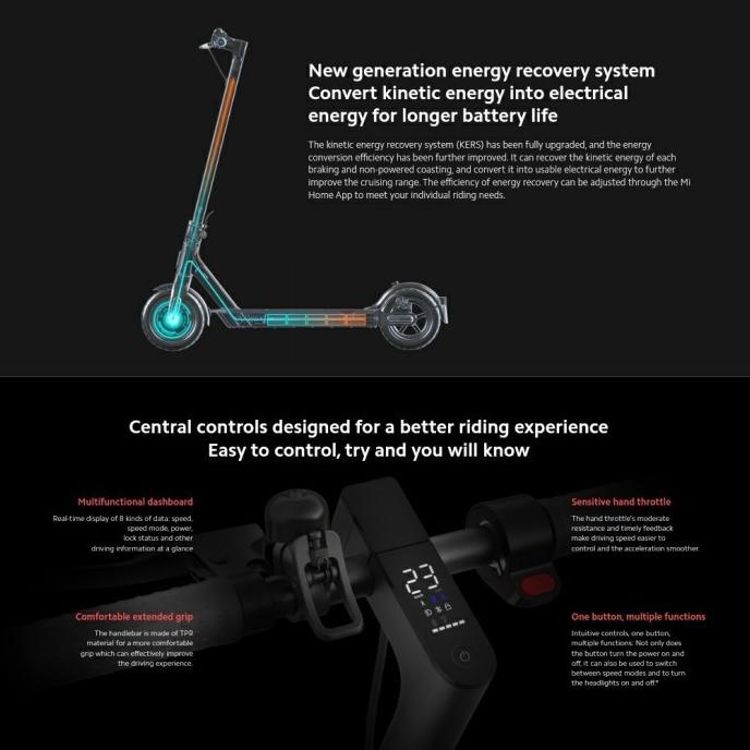 Jual XIAOMI ELECTRIC SCOOTER PRO 2 - MI KICK SCOOTER - SKUTER PRO2 ...