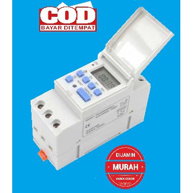 Jual Power Timer Programmable Time Switch Relay 16A 220V 2000W - THC15A ...