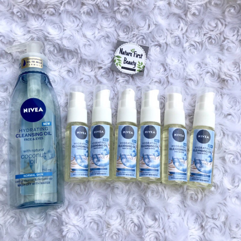 Jual NIVEA CLEANSING OIL/ share botol nivea cleansing oil [Share botol ...