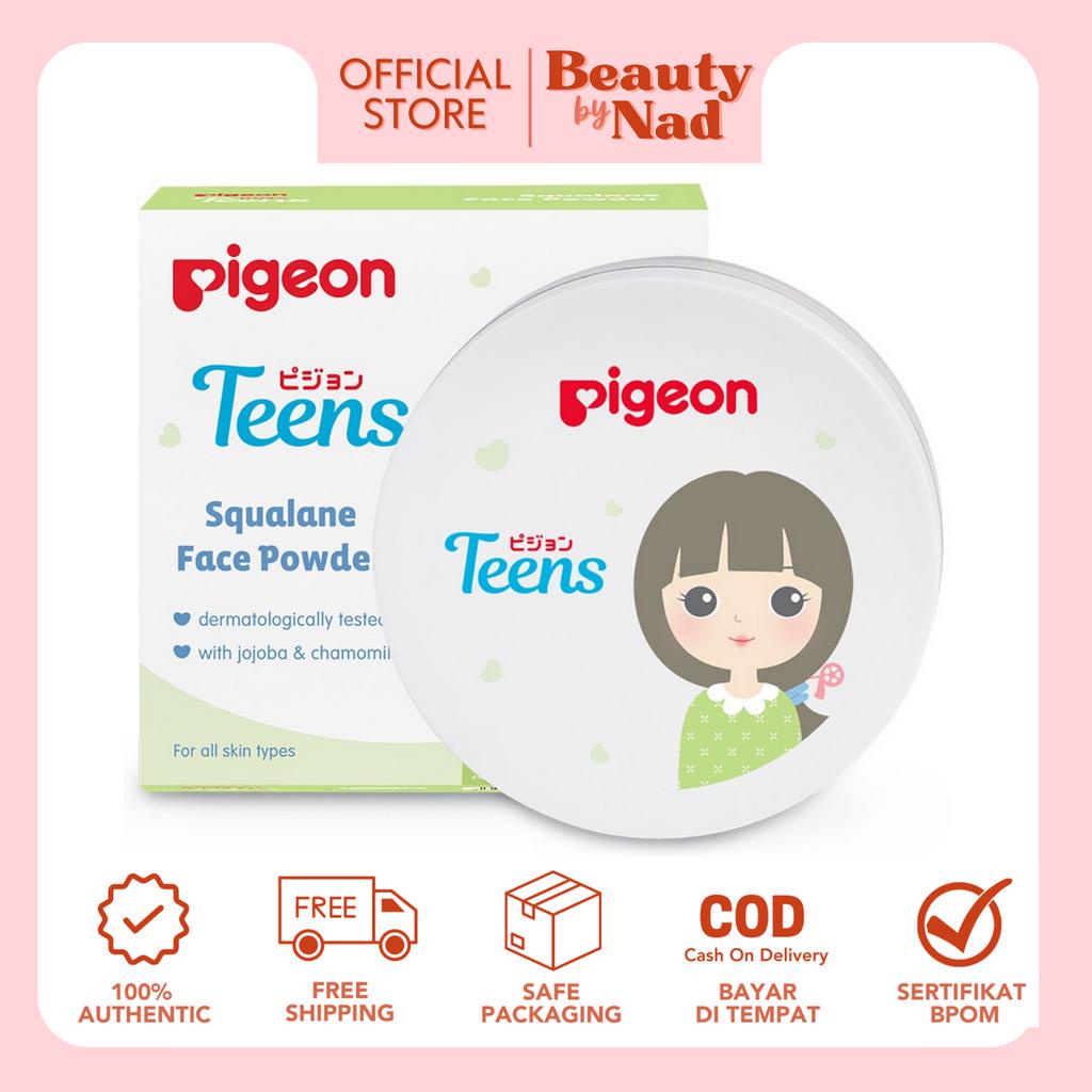 Jual PIGEON TEENS Squalane Face powder 12gr | Shopee Indonesia