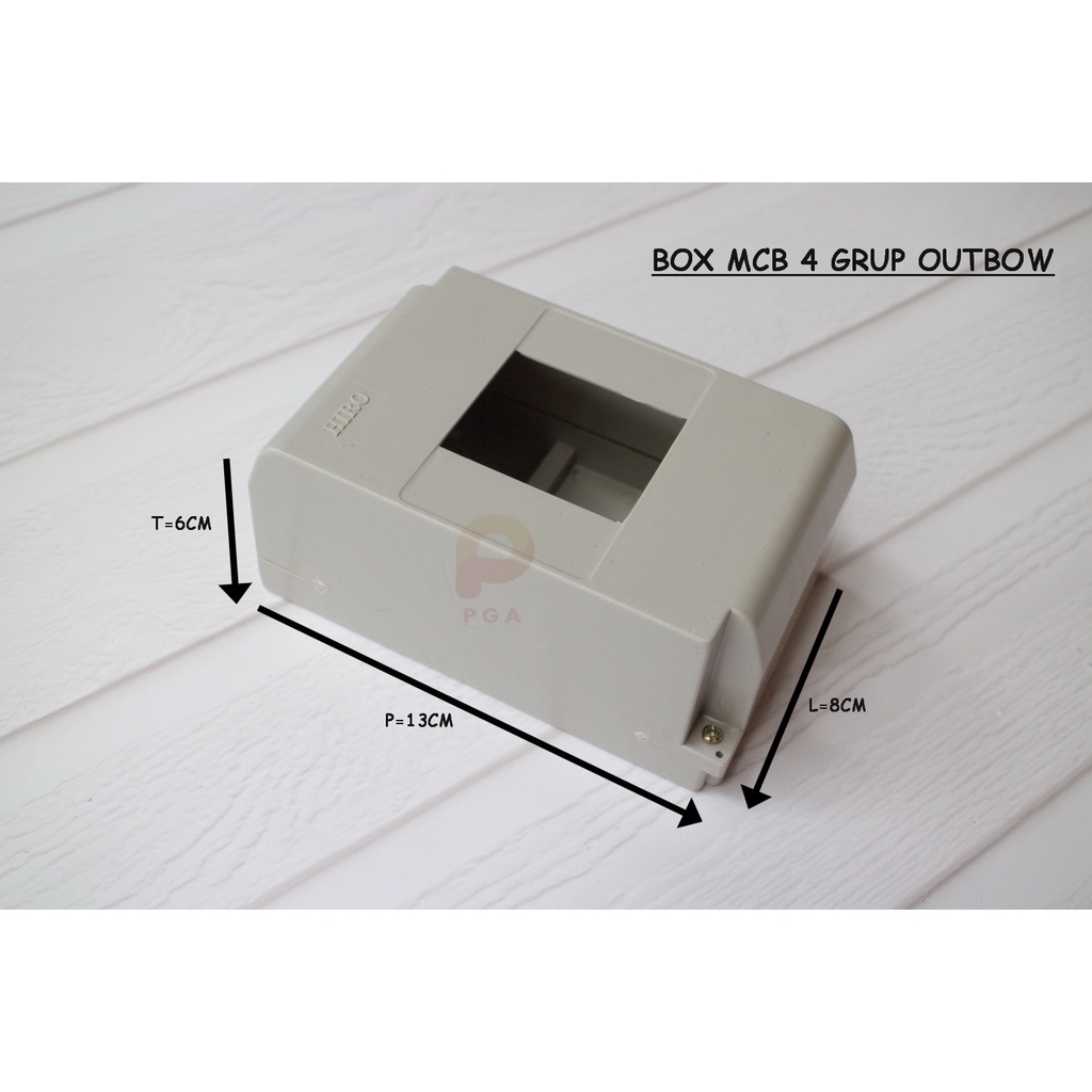 Jual BOX ELCB 4 GRUP / BOX MCB 4 GRUP OUTBOW MURAH | Shopee Indonesia