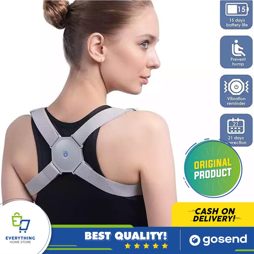 Jual Smart Back Posture Sport Sensor Corrector Vibration Reminder ...