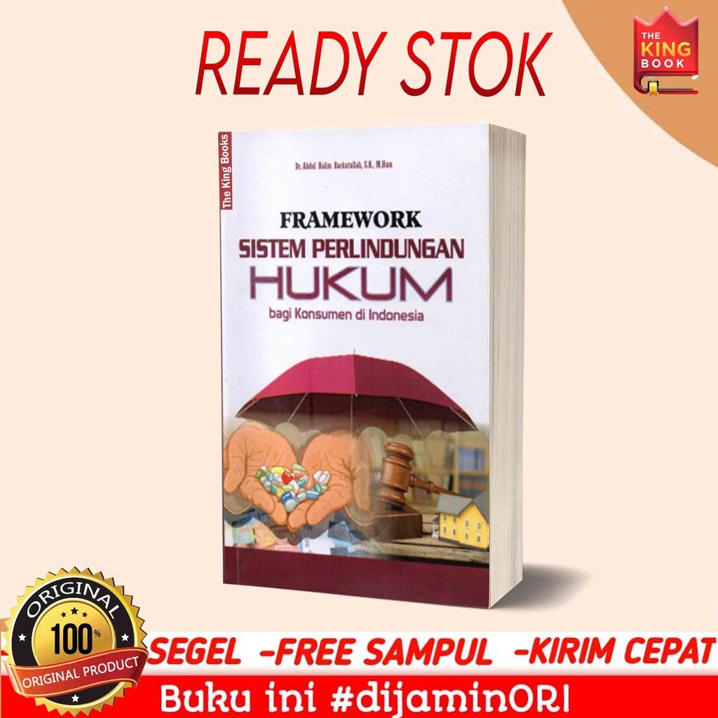 Jual Framework Buku Ajar Sistem Perlindungan Hukum Bagi Konsumen di Indonesia / buku original ...