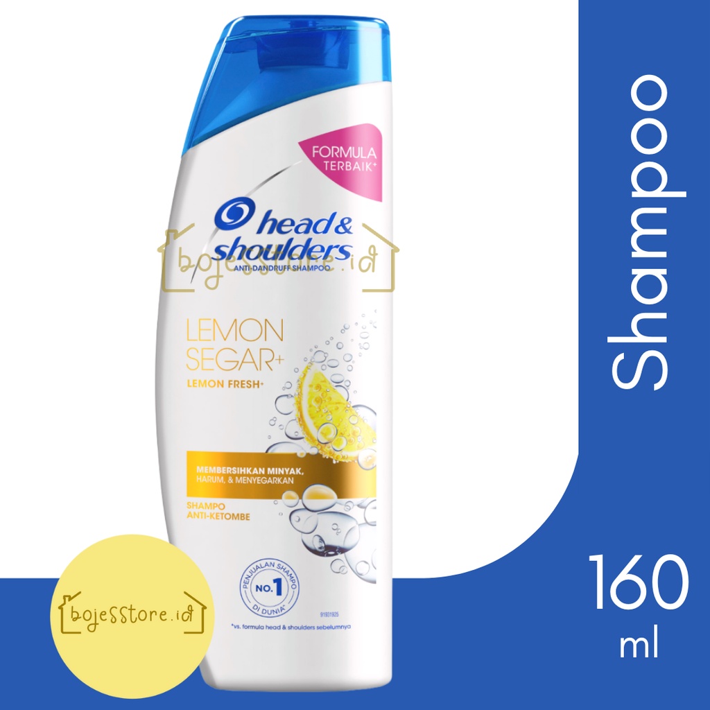 Jual Head & Shoulders Lemon Segar Lemon Fresh Shampoo 160ml | Shopee ...