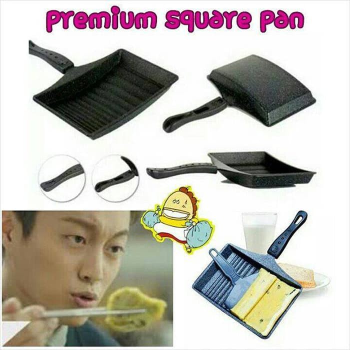 Jual premium square pan (tamagoyaki pan) | Shopee Indonesia
