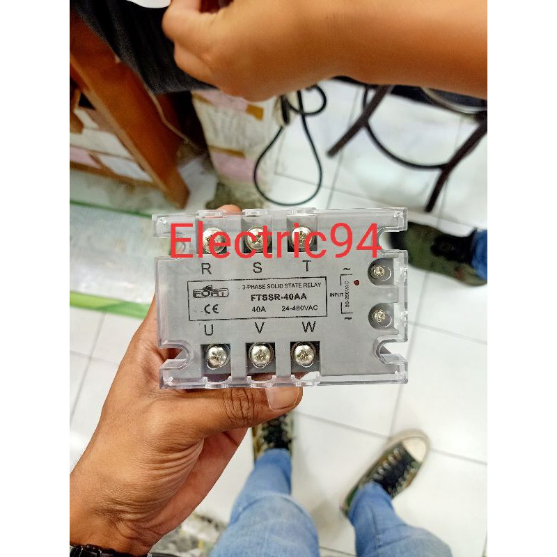 Jual solid state relay 3 phase DC-AC FTSSR-40DA 40Amper fort | Shopee Indonesia