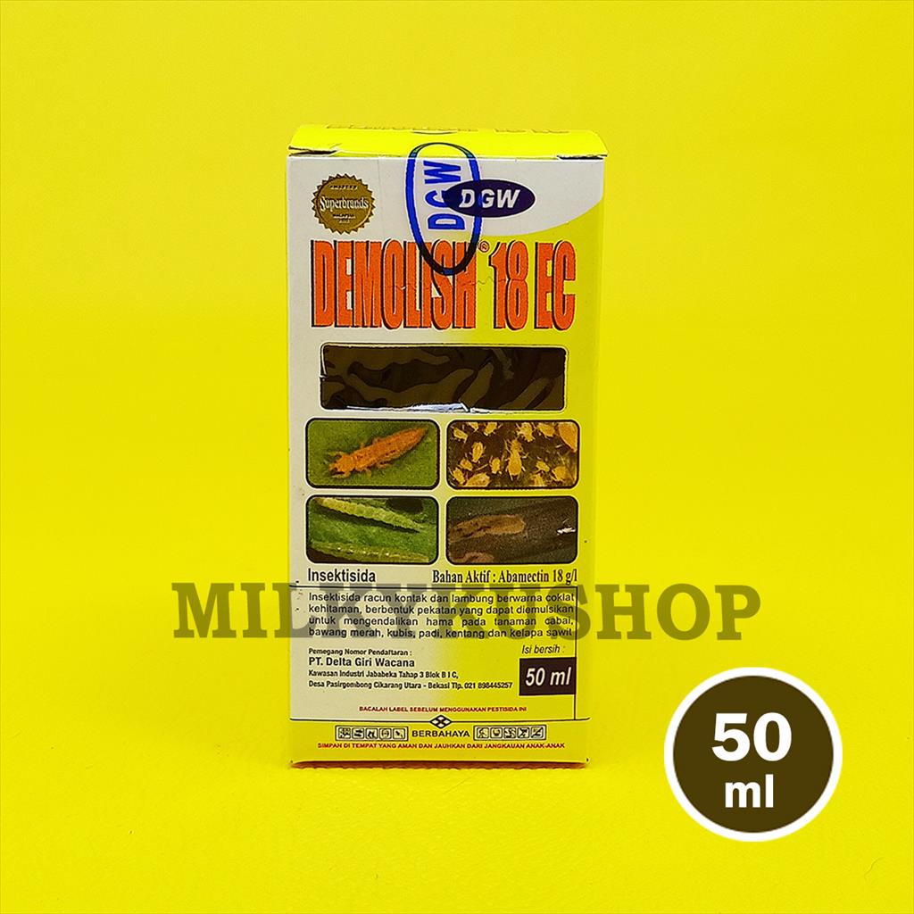 Jual DEMOLISH 18 EC 50 ML INSEKTISIDA ABAMEKTIN | Shopee Indonesia