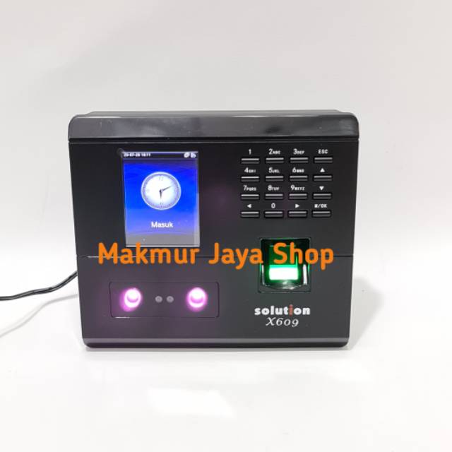Jual Finger Print Solution Wajah X609 Garansi Resmi 2 Tahun Solution ...