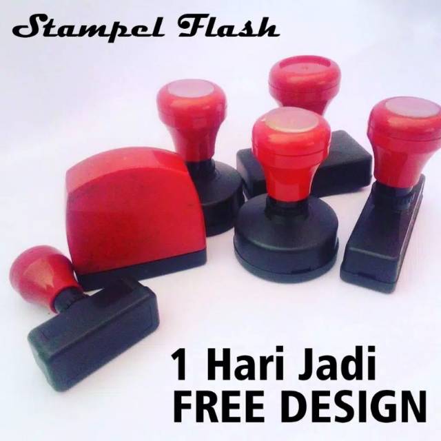 Jual Stampel Flash (Request Desain) | Shopee Indonesia