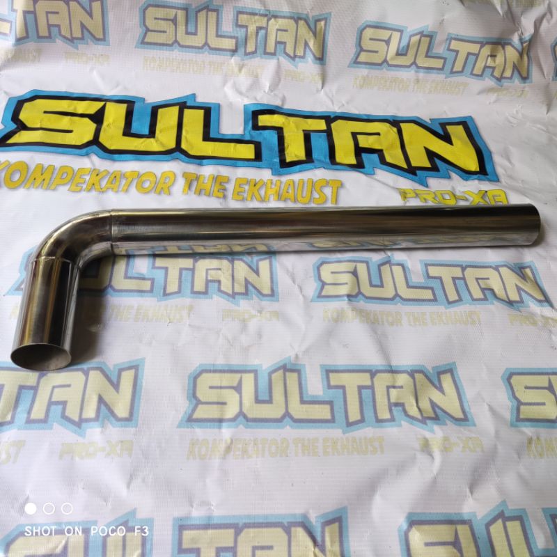 Jual pipa L bow sambungan knalpot srigala pipa knalpot ke samping ...