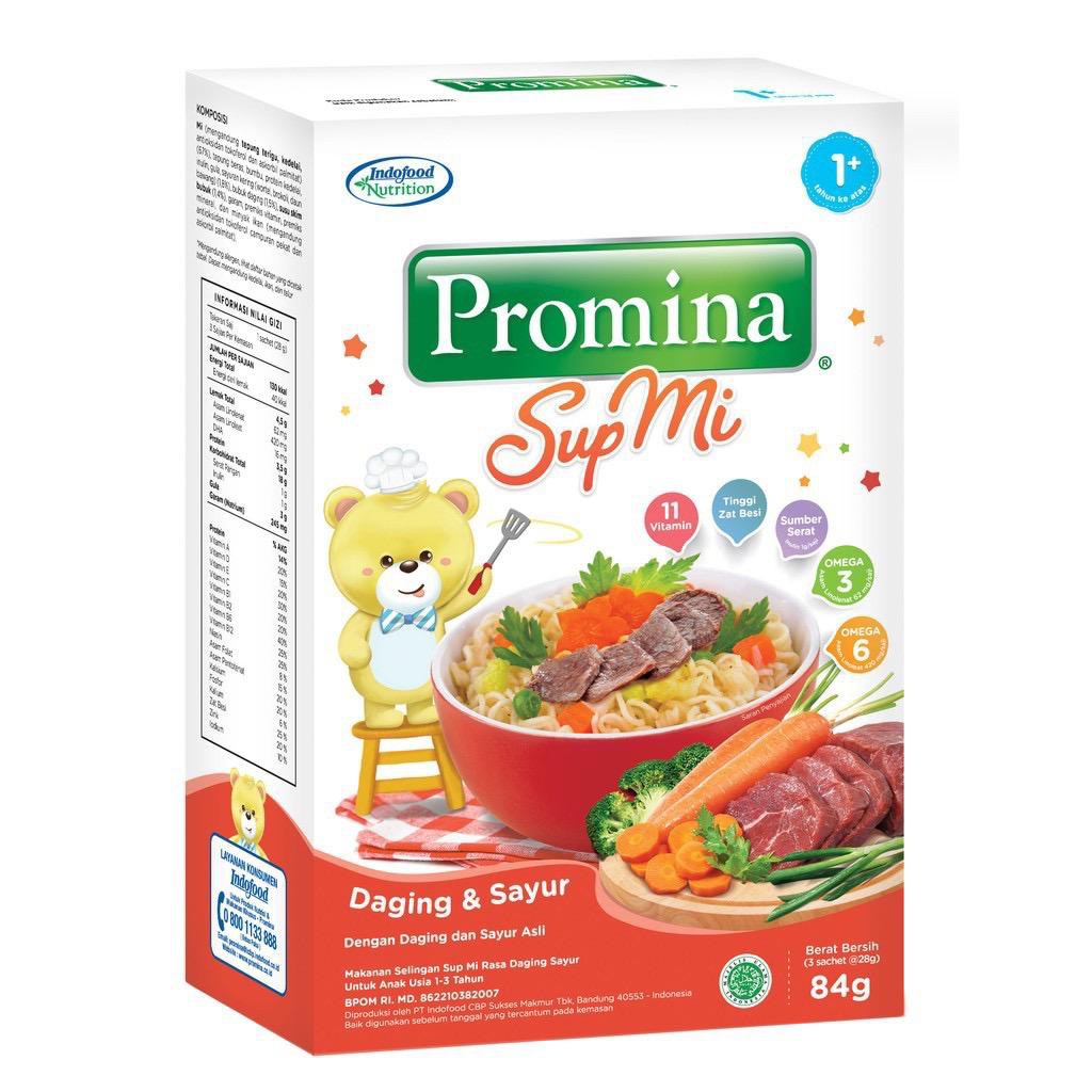 Jual PROMINA Sup Mi Ayam Sayur Daging Sayur 120gr - Promina Mie Batita ...