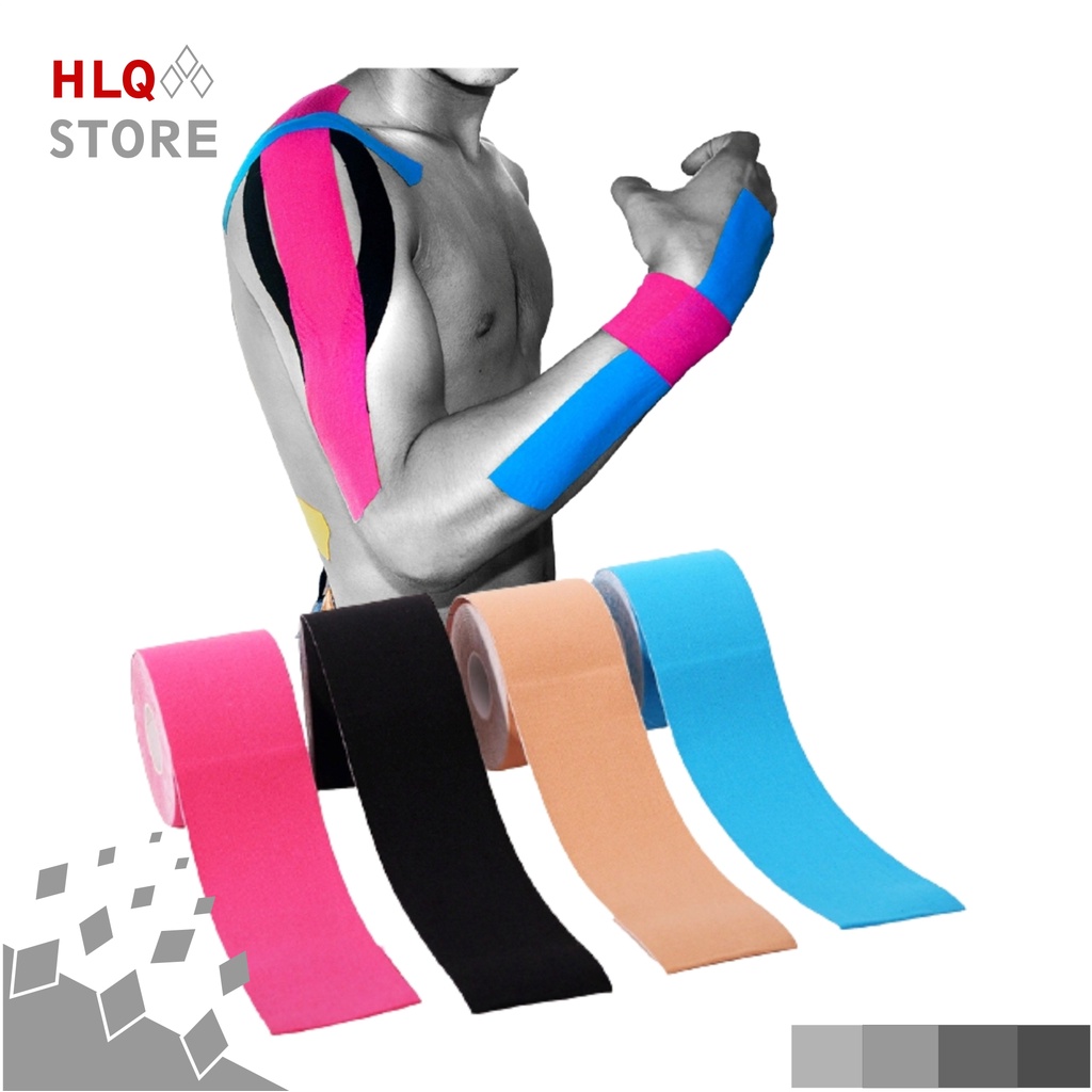 Jual Kinesio Tape Taping Kinesiology Olahraga 5cm X 5m Koyo Cedera Otot Lutut Lengan Voli Bola ...