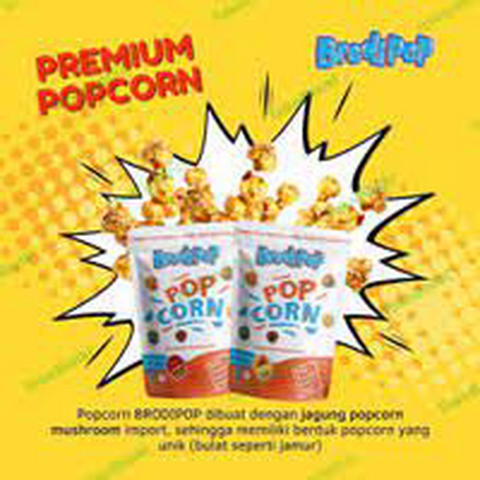 Jual Marketpoint Brodipop Mushroom Popcorn Premium Snack Camilan Sehat ...