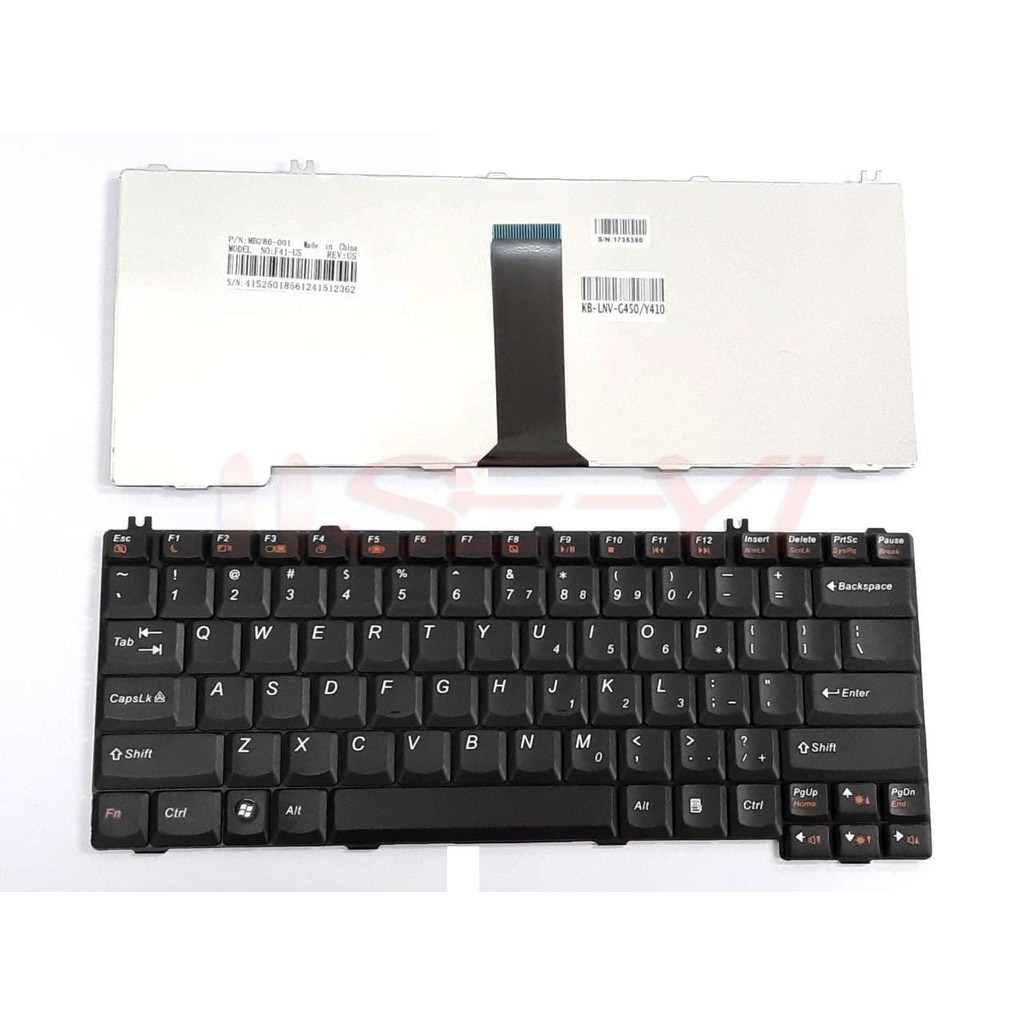 Jual Keyboard Lenovo G450 Y430 G430 N100 N300 G230 3000 V100 Y530 Y510 ...