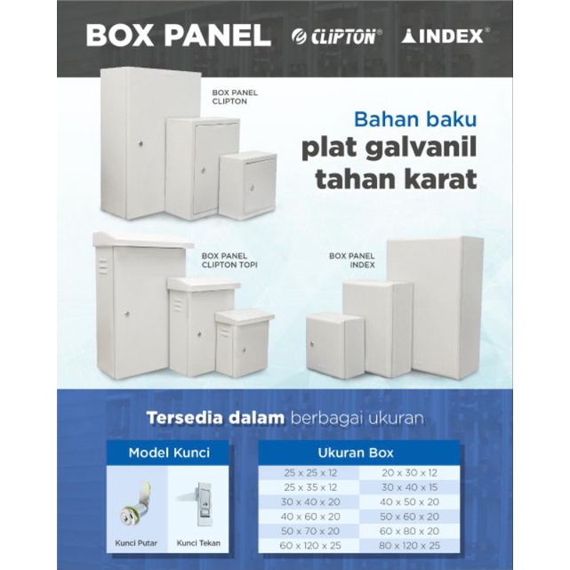 Jual Panel Topi 40 50 60 20 outdoor kotak listrik | Shopee Indonesia