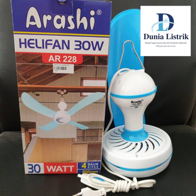 Jual kipas angin gantung helifan arashi 30w | Shopee Indonesia