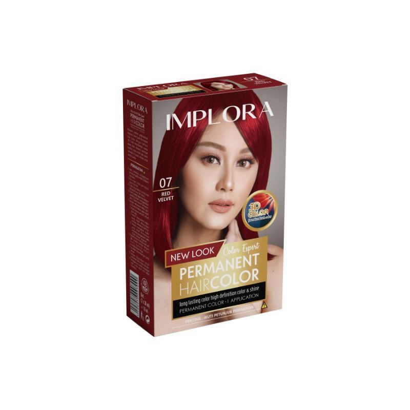 Jual IMPLORA Permanent Hair Color | Shopee Indonesia