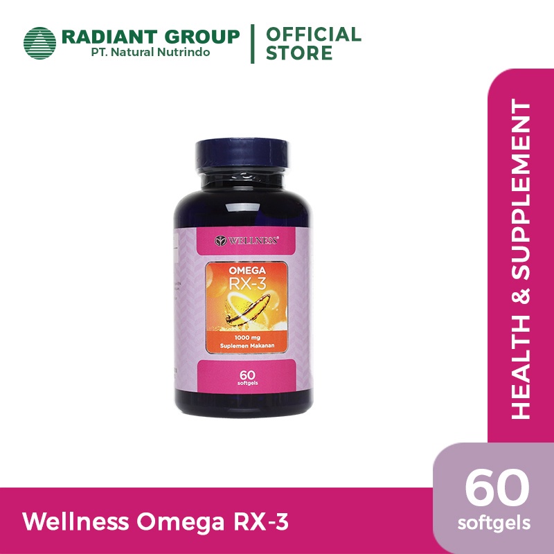 Jual Wellness RX Omega-3 - 60 Softgels | Shopee Indonesia