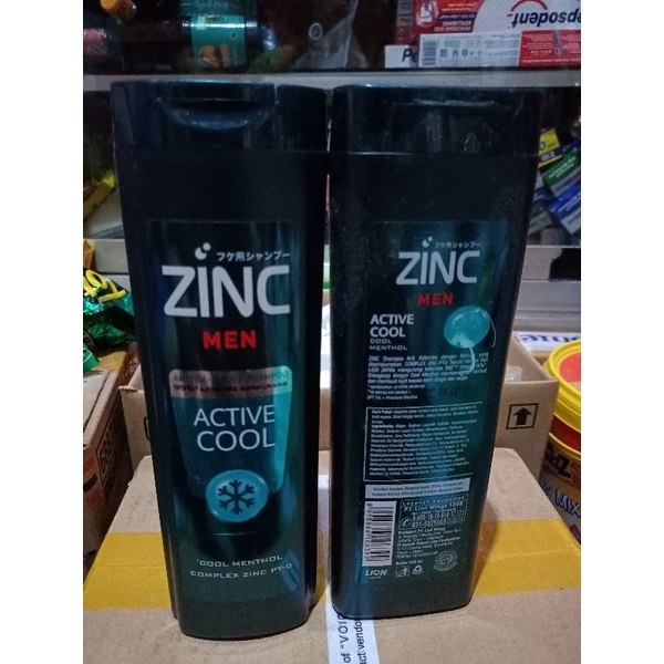 Jual Zinc shampoo Active cool Men 340ml | Shopee Indonesia