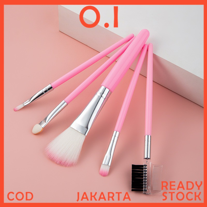 Jual 5IN1 Set Kuas Make Up Untuk Harian Bulu Halus Kuas Makeup | Shopee ...
