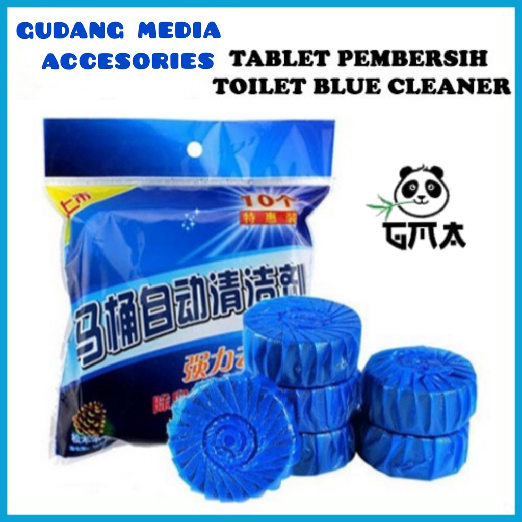 Jual Tablet Biru Pembersih Toilet Penyegar Kloset 50g Blue Cleaner Anti ...