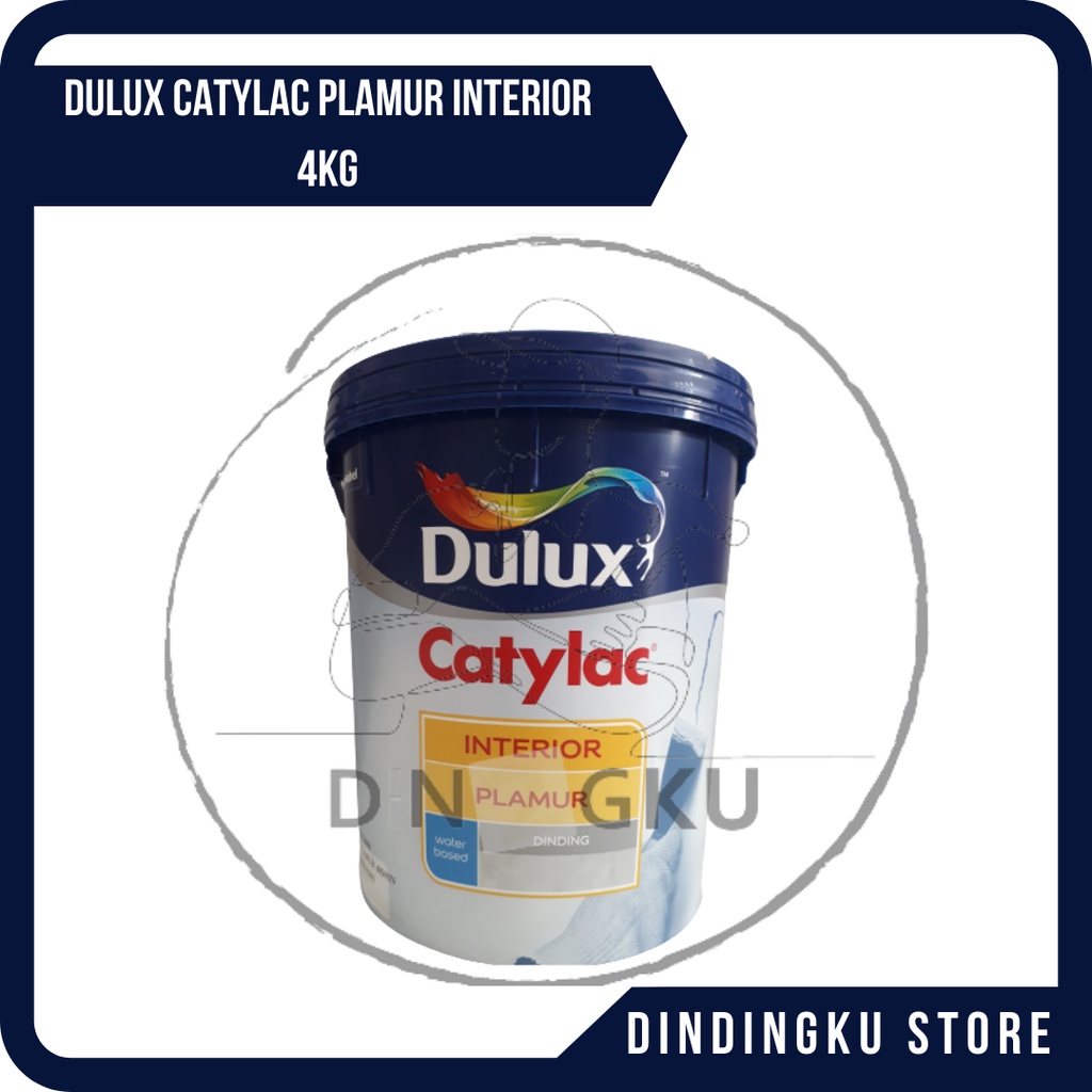 Jual Dulux Catylac Plamur Tembok Interior 4Kg | Shopee Indonesia