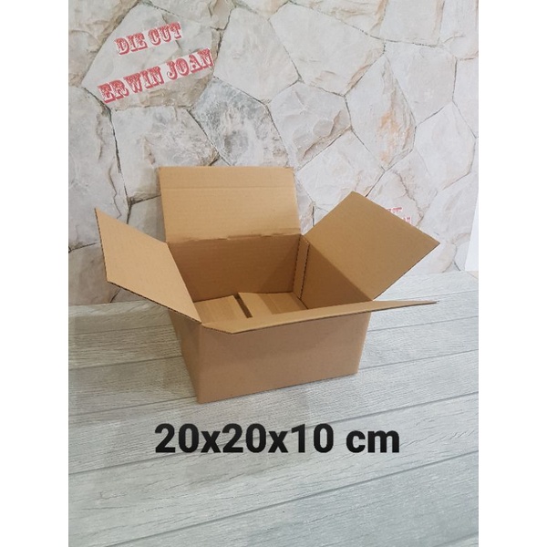 Jual Kardus / Box / uk. 20x20x10 cm / Karton Packing polos baru ST ...