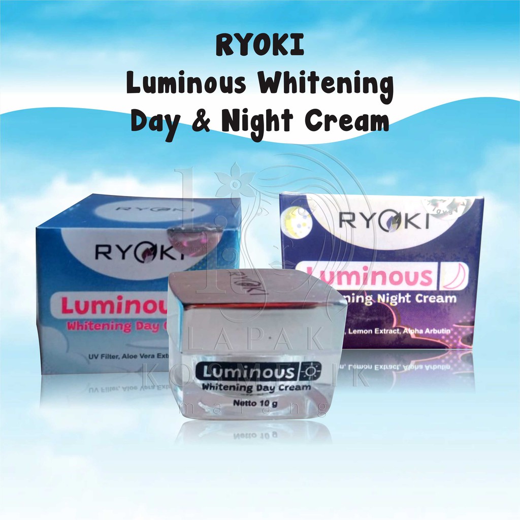 Jual RYOKI LUMINOUS WHITENING DAY & NIGHT CREAM 10gr | Shopee Indonesia