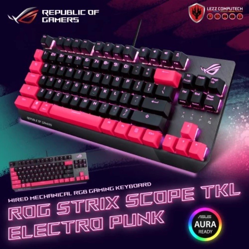 Jual ROG Strix Scope TKL RGB - Mechanical Gaming Keyboard | Shopee ...