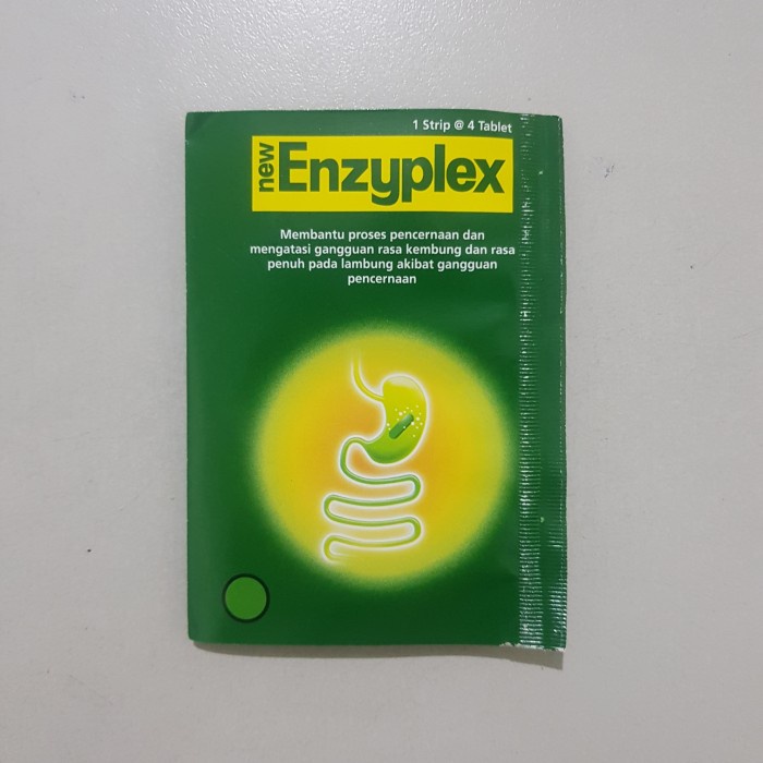 Jual Lainnya-Penyakit-Pencernaan-Obat- Enzyplex Isi 4 Tab - Gangguan ...