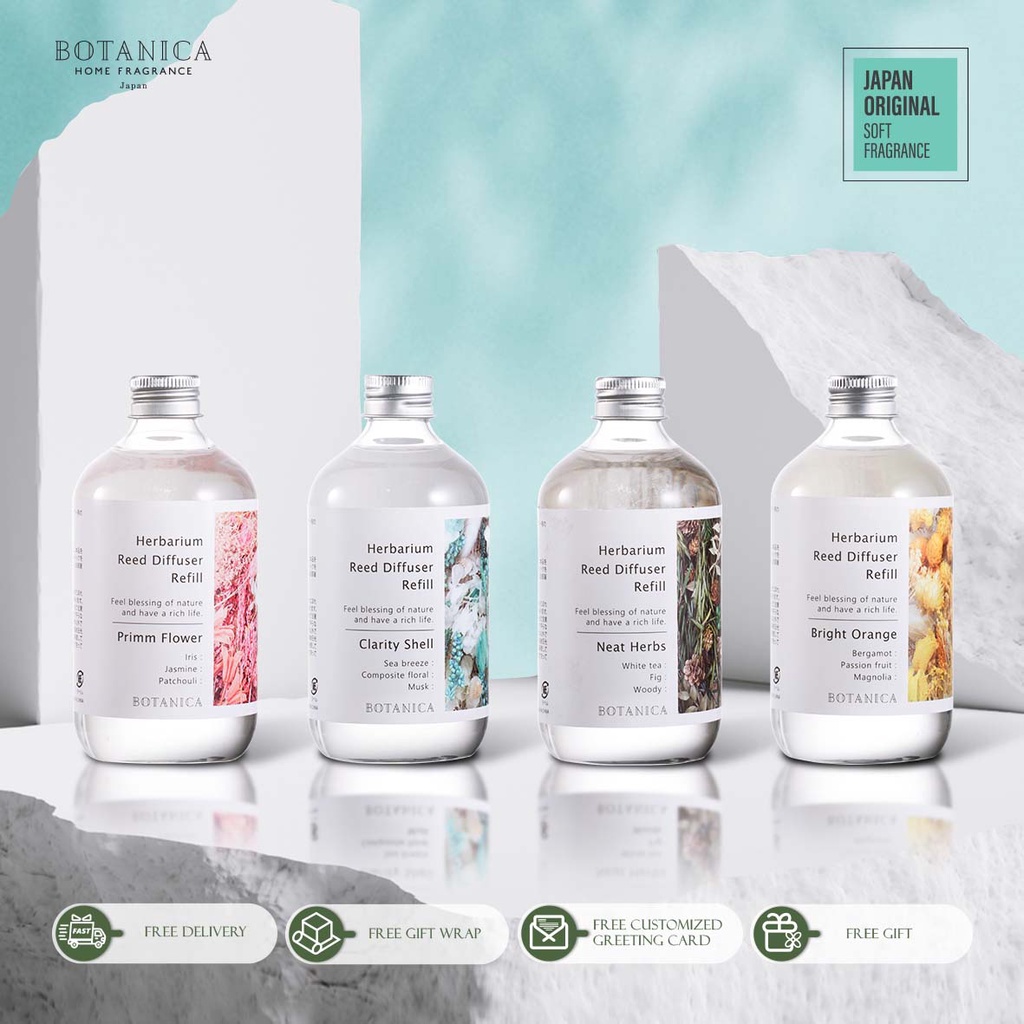 Jual Botanica - Luxury Refill Reed Diffuser Dewdrop 300ML - Pengharum Aromatherapy Rumah ...