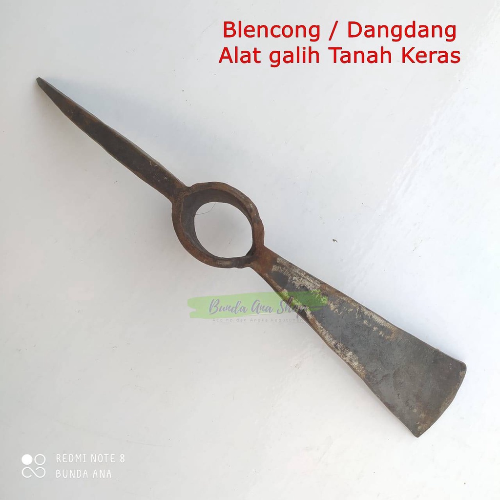 Jual Gancu Tanah Belencong Blencong Besi Per Tempa Sedang Dandang Gancu Tanah Shopee