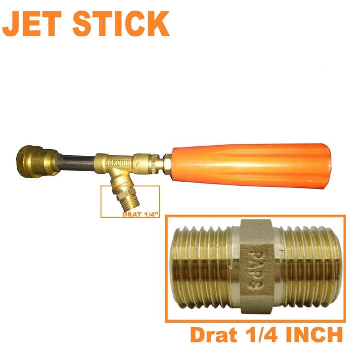 Jual Water Jet Stick 20 cm dengan drat luar 1/4 Inch | Shopee Indonesia