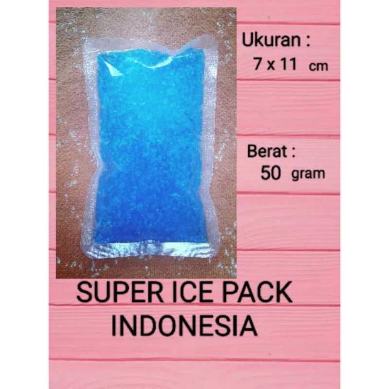 Jual ice gel ice pack biru blue kecil SUPER serba guna suhu lebih ...