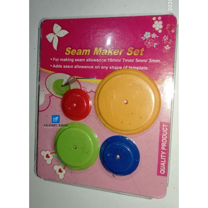 Jual Seam Maker Set - Tracing Loom - Alat Pembuat Kampuh/Jarak Jahitan ...