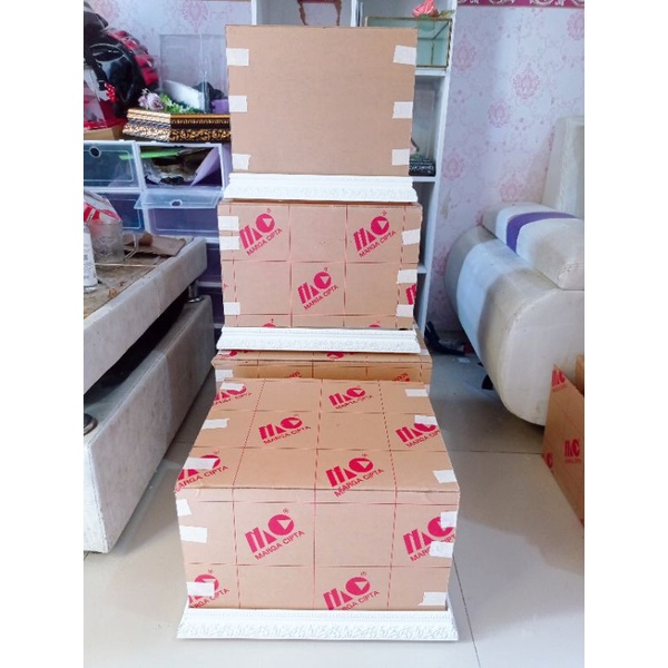 Jual TERMURAH!!! box seserahan baki 6cm 10 box (Baki+tutup) | Shopee ...