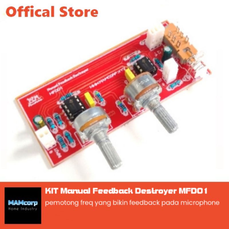 Jual KIT Manual Feedback Destroyer MFD01 (anti feedback) | Shopee Indonesia