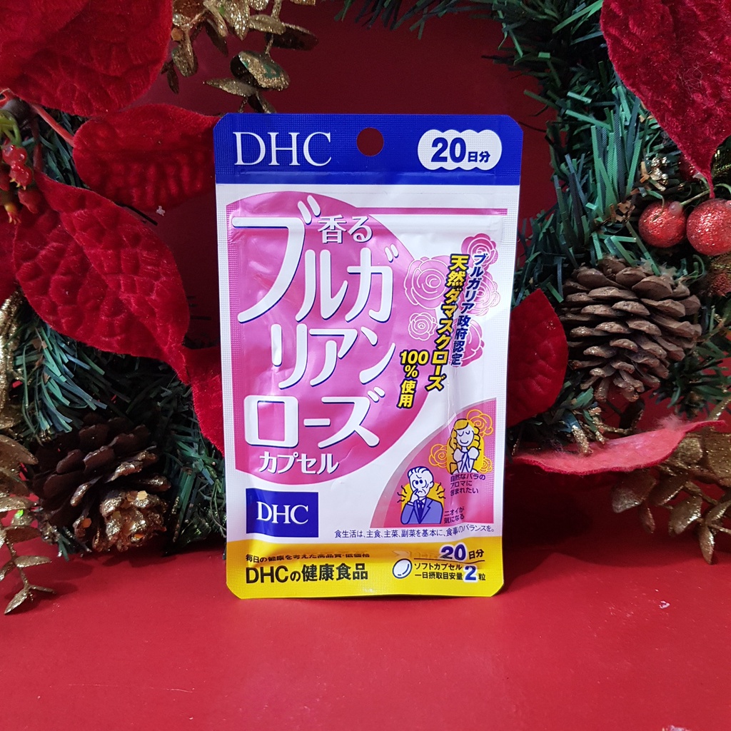 Jual DHC Bulgarian Rose 20 Days (40 tablet) Original Japan | Shopee ...