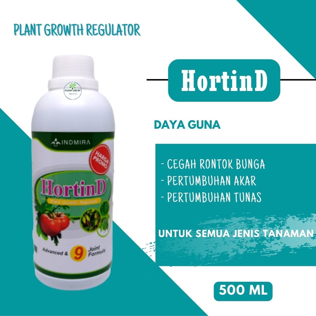 Jual Pupuk ZPT Pembesar Umbi, Zat Pengatur Tumbuh Hortin D 500 ml, Pupuk Cair Bawang Merah Panen ...
