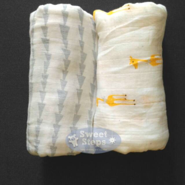 Jual MUSLIN TREE SWADDLE (BAMBOO FIBRE + COTTON) | Shopee Indonesia