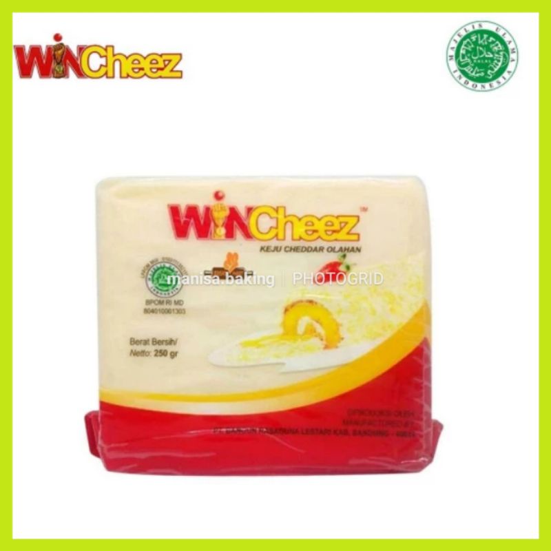 Jual WINCHEEZ 250 GR KEJU WIN CHEESE WINCHIZ KEJU POTONG 250 GR ...