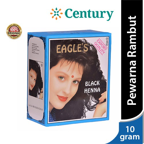 Jual Henna Black Eagle's / Pewarna Rambut Herbal / Hair Color | Shopee ...