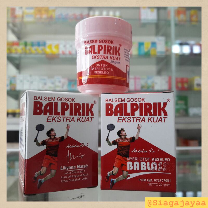 Jual Balpirik Balsem Gosok 20 gram | Shopee Indonesia