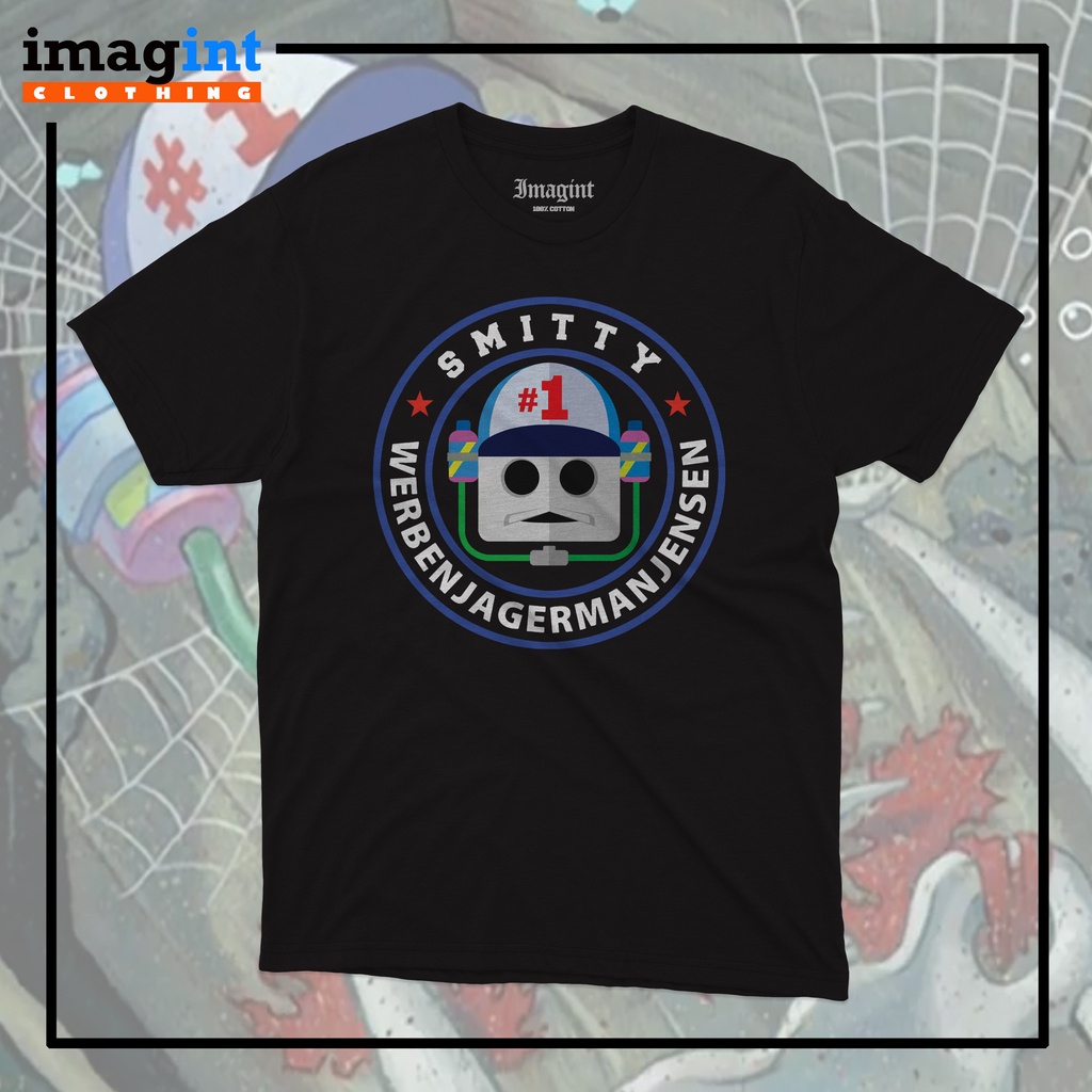 Jual BAJU KAOS SPONGEBOB SMITTY WERBEN MAN JANSEN #1 | Shopee Indonesia