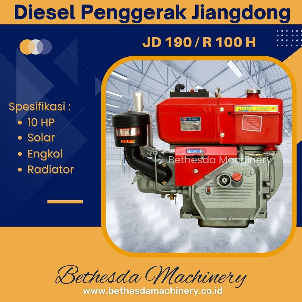 Jual mesin Penggerak solar diesel 7 Hp JiangDong R175 8 PK Hopper 10 HP | Shopee Indonesia