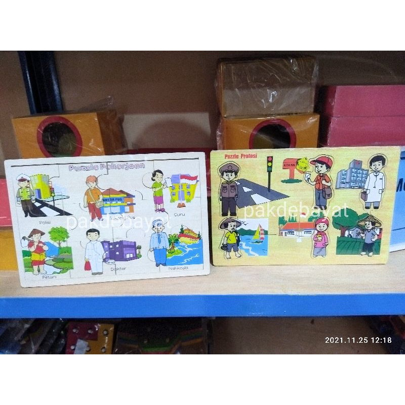 Jual Puzzle Profesi (Puzzle Pekerjaan) | Shopee Indonesia